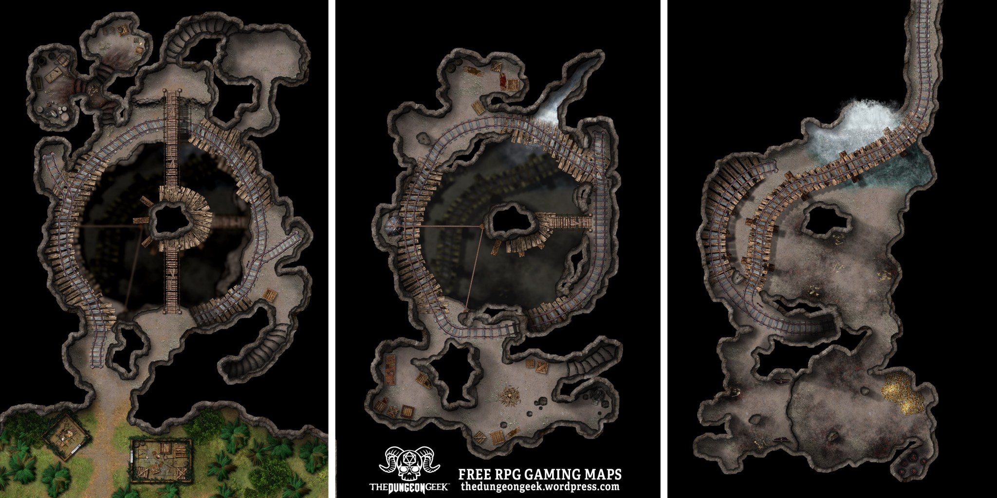 Free RPG Battle Maps – The Dungeon Geek