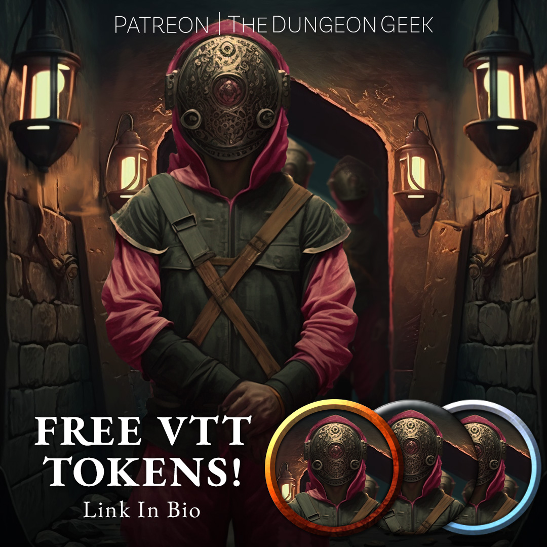 POP:D&D – Squid Game Guards – VTT Character Tokens – The Dungeon Geek