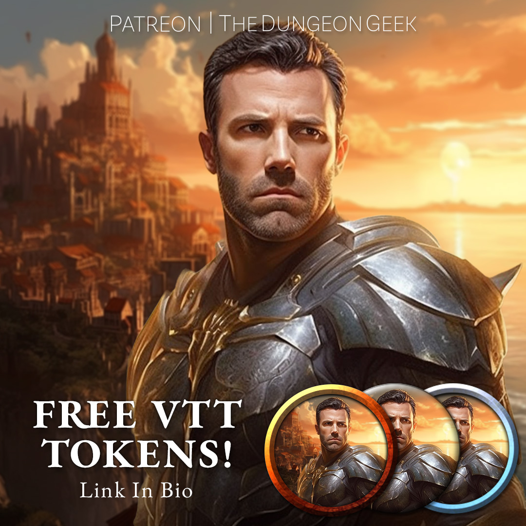 Free VTT Character Tokens – Paladin Ben Affleck – POP:DND – The Dungeon ...