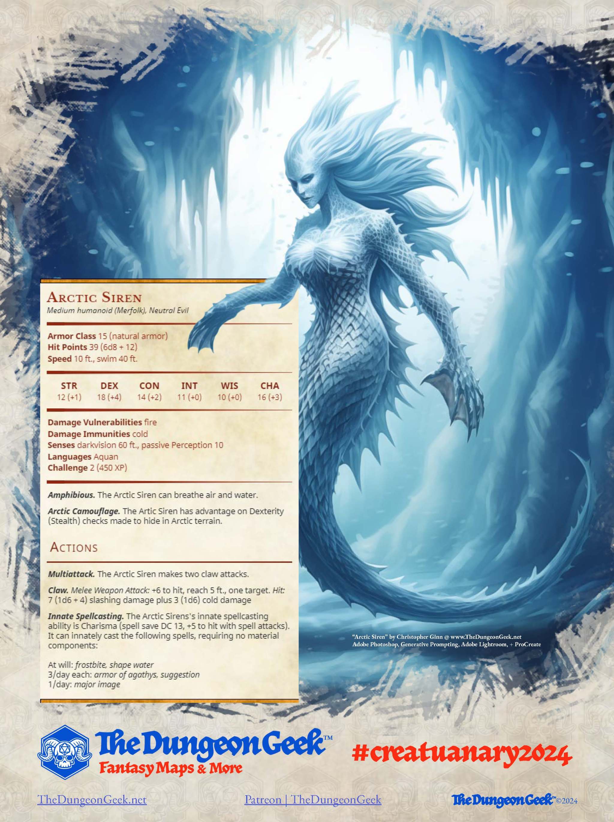 Homebrew Creatures – The Dungeon Geek