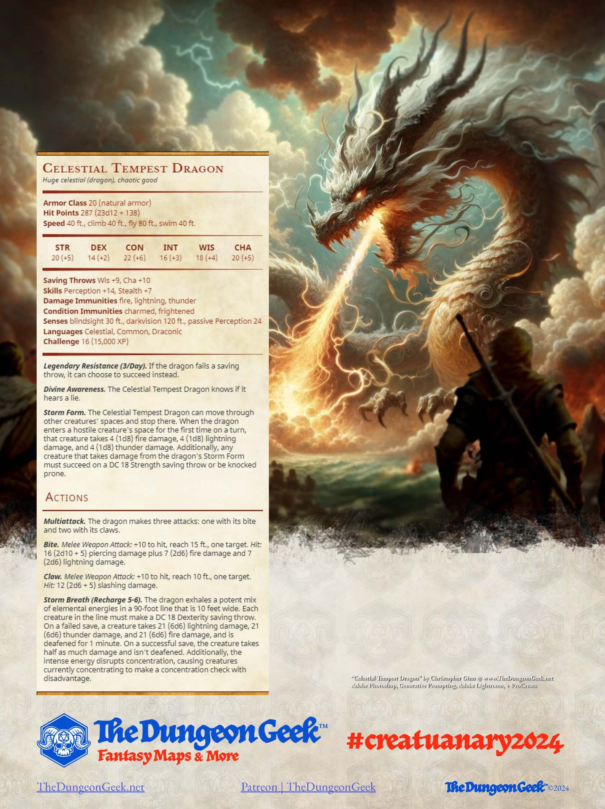 Homebrew Creatures – The Dungeon Geek