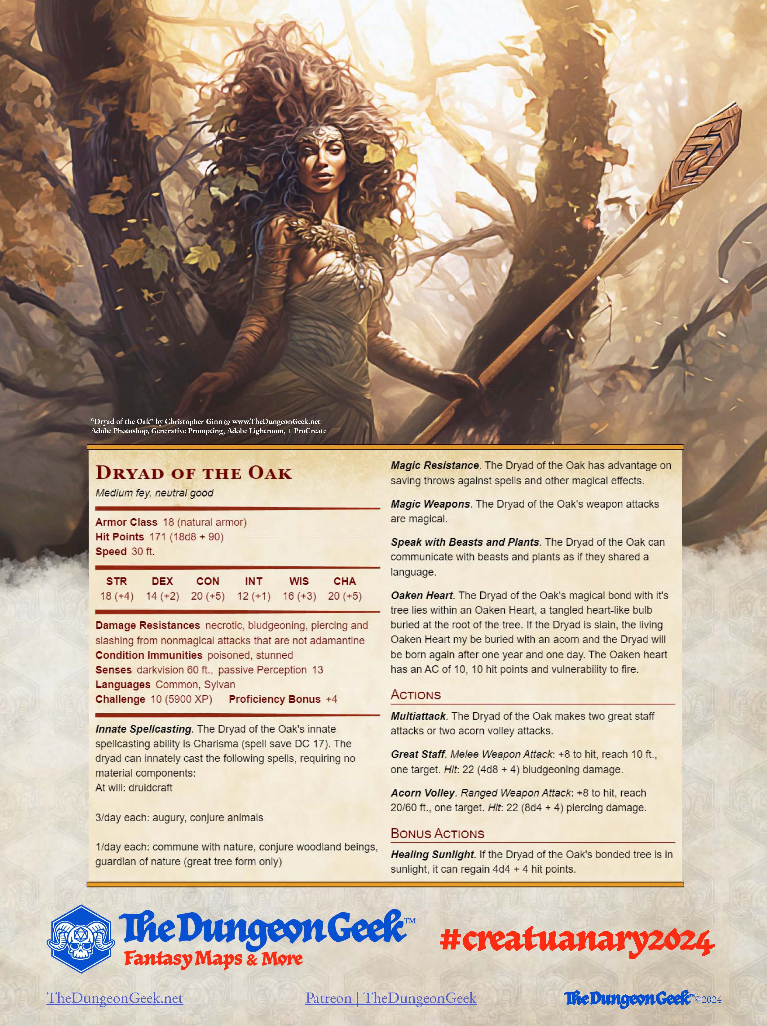 Homebrew Creatures – The Dungeon Geek